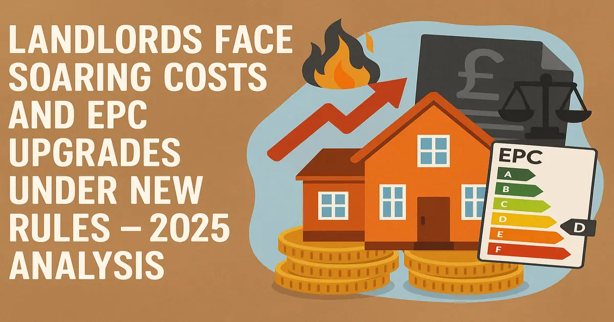 Landlords Face Soaring Upgrade Cost And EPC Under New Rules